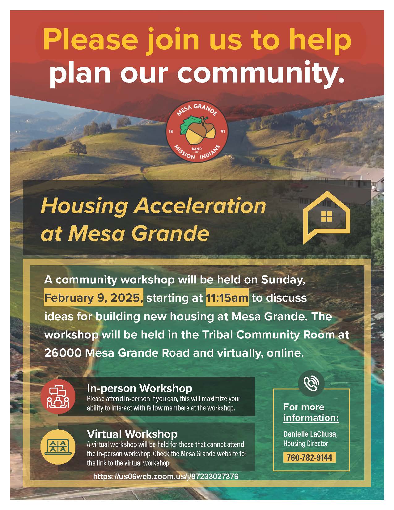 Housing-Flyer - Mesa Grande