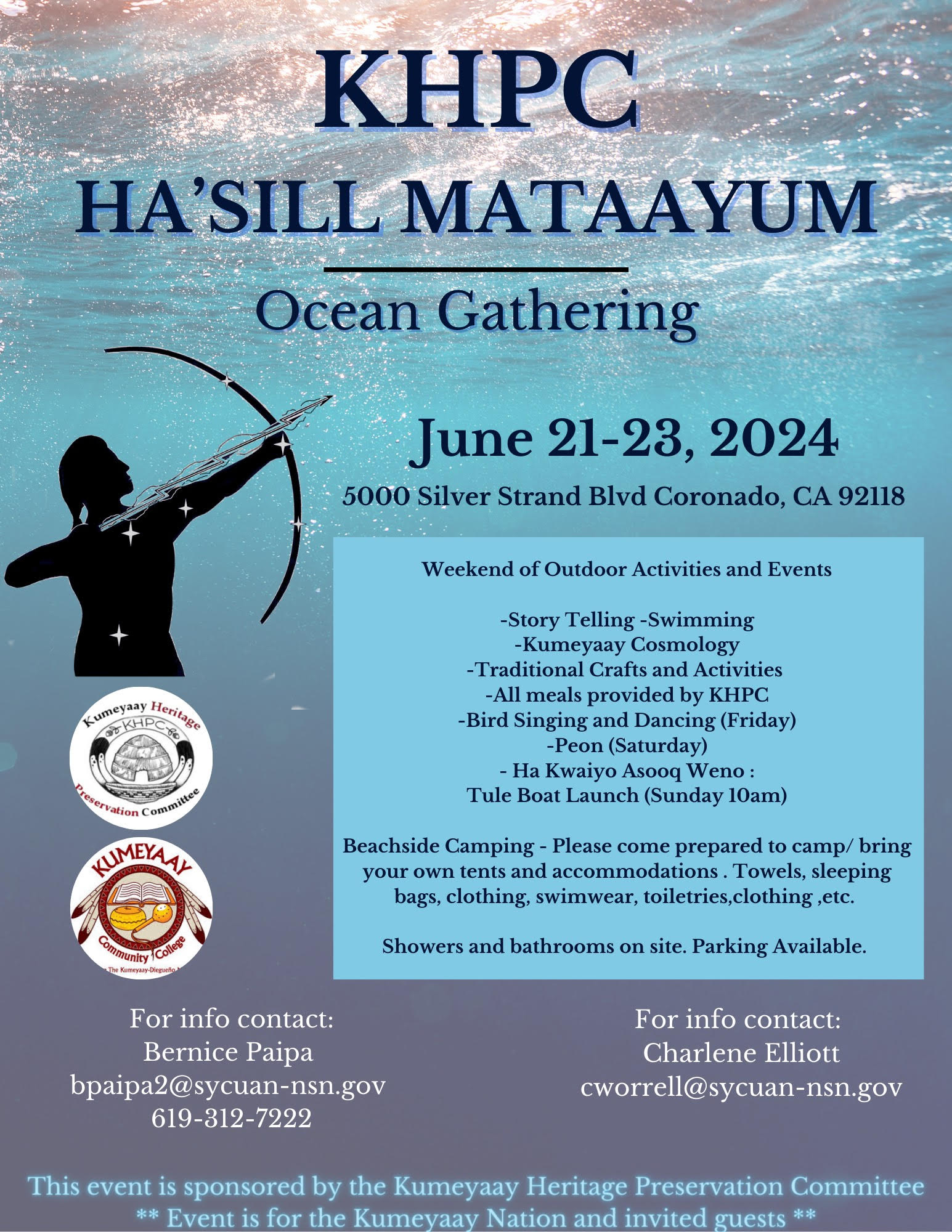 KHPC Ocean Gathering - Mesa Grande